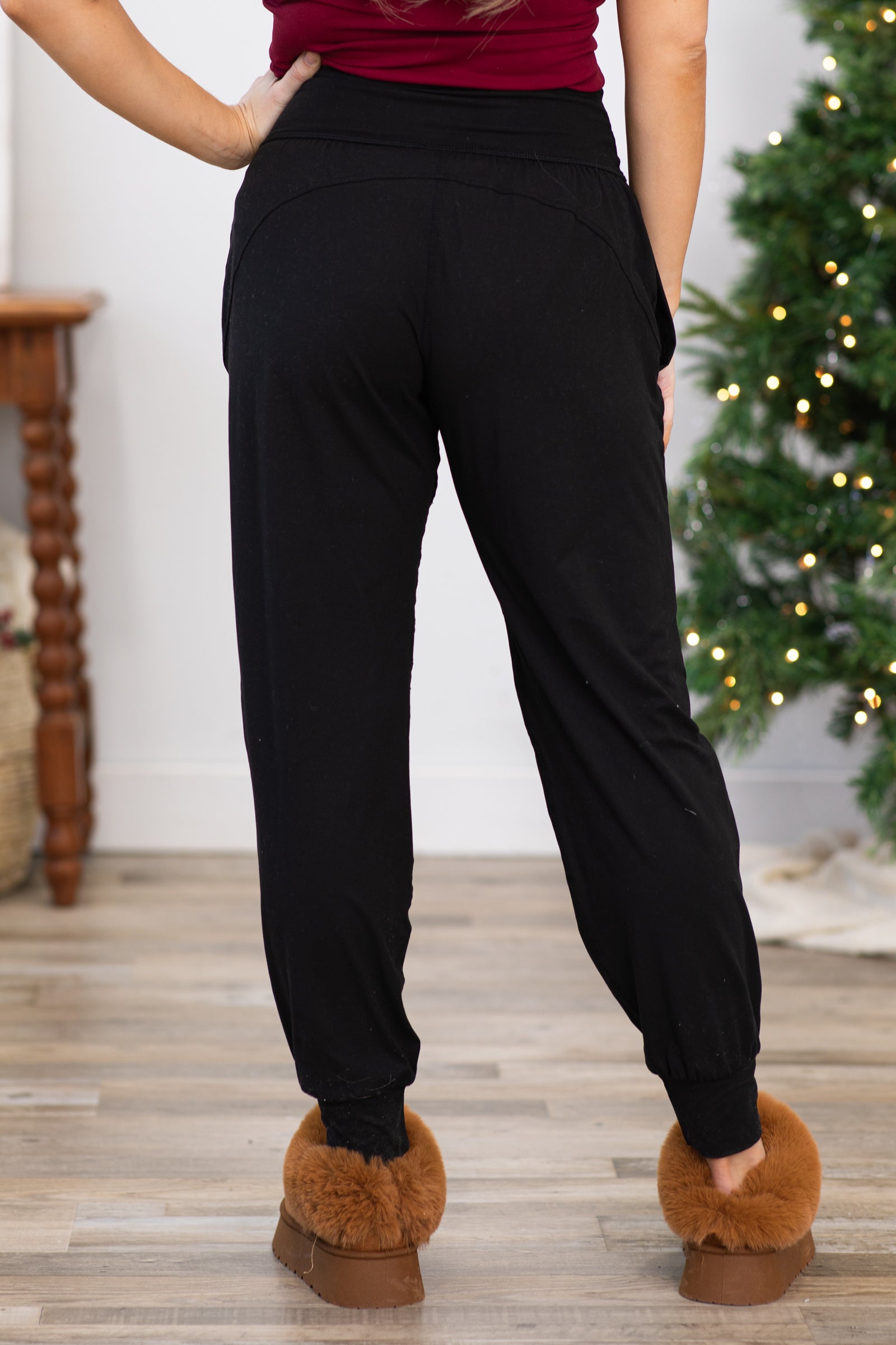 Black Joggers With Pockets · Filly Flair